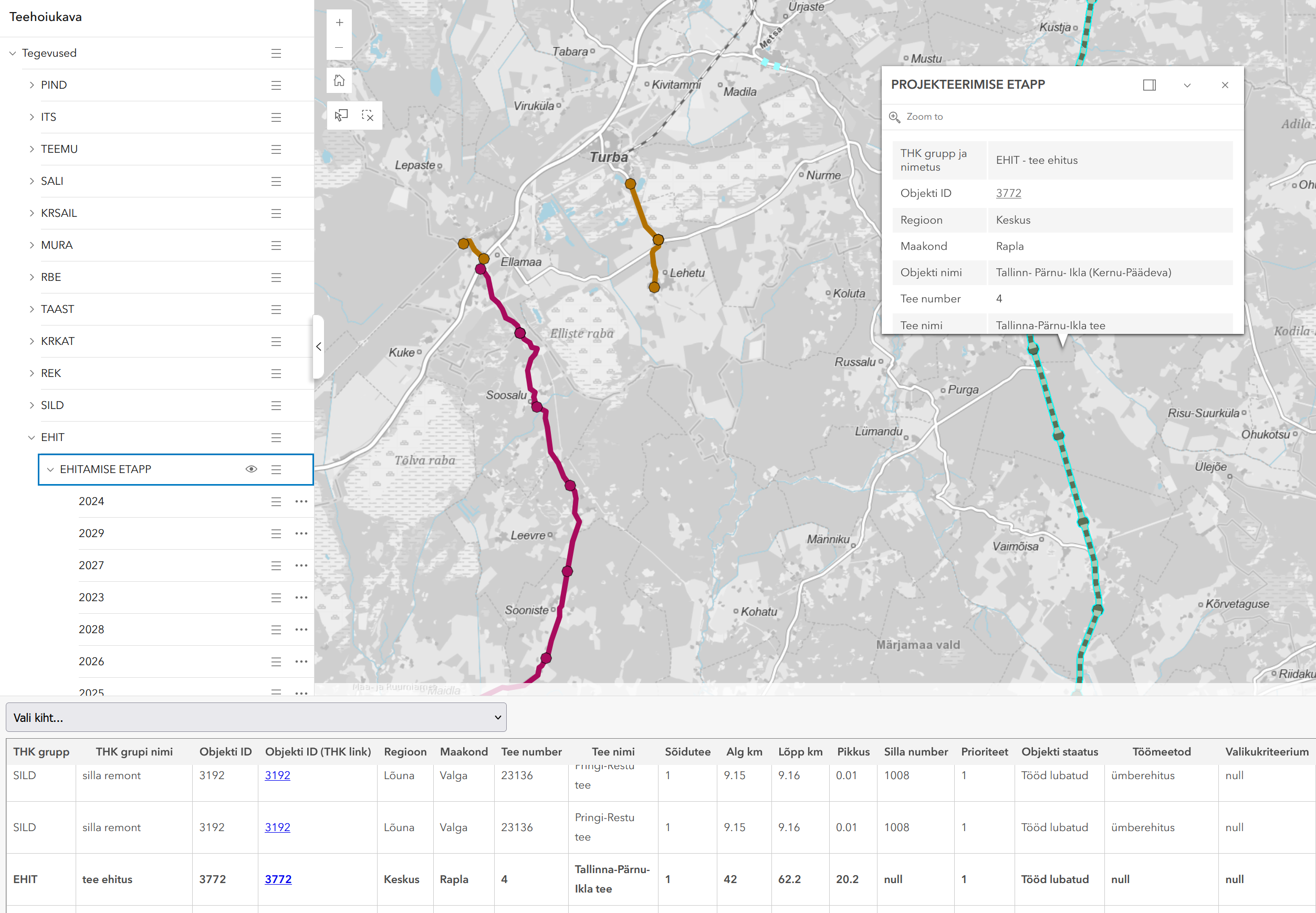ArcGIS Enterprise Mapping Application